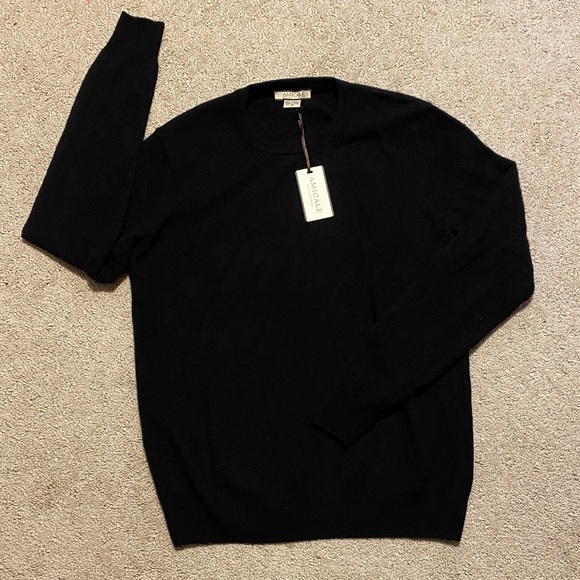 Amicale Cashmere | Sweaters | Nwt Amicale Cashmere Crewneck Sweater In ...